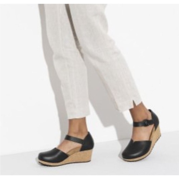 Papillio | Shoes | Birkenstock Papillio Mary Ring Buckle Black Leather ...